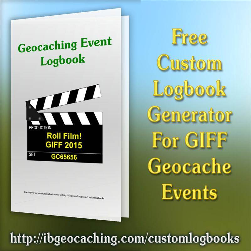 Custom GIFF Geocache Event Logbook Creator