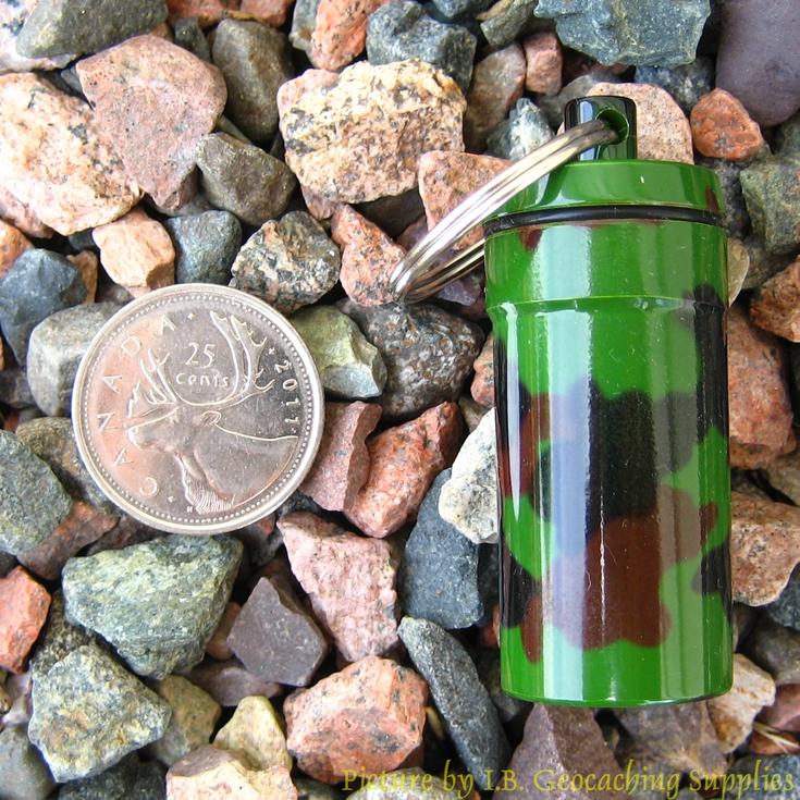 Geocache Containers - Bison Tube - Medium Camouflage