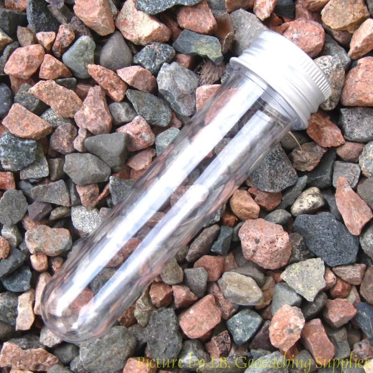 Geocache Containers - PETling Tube (Metal Cap)