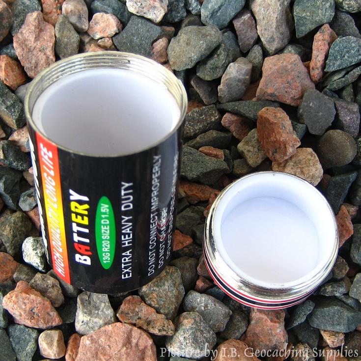 Geocache Containers - Fake D Battery
