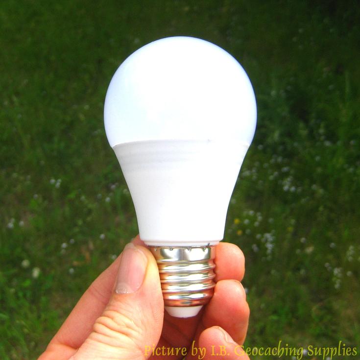 Geocache Containers - Fake Lightbulb