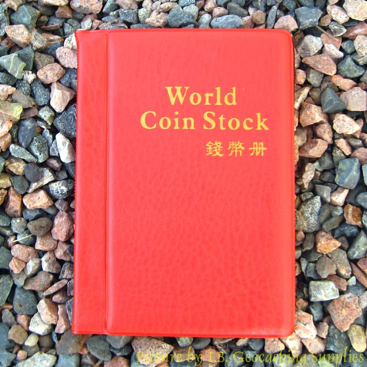 PathTag Accessories - PathTag Album Coin Sheet (120 Pockets, Red)