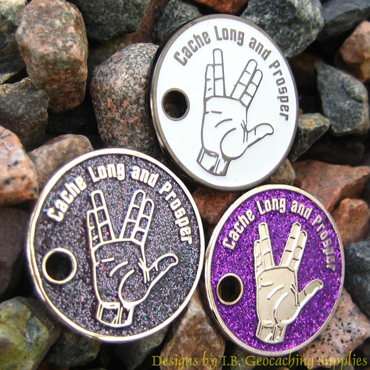 PathTag Sets - Cache Long and Prosper PathTag Trio (Glow and glitter ...