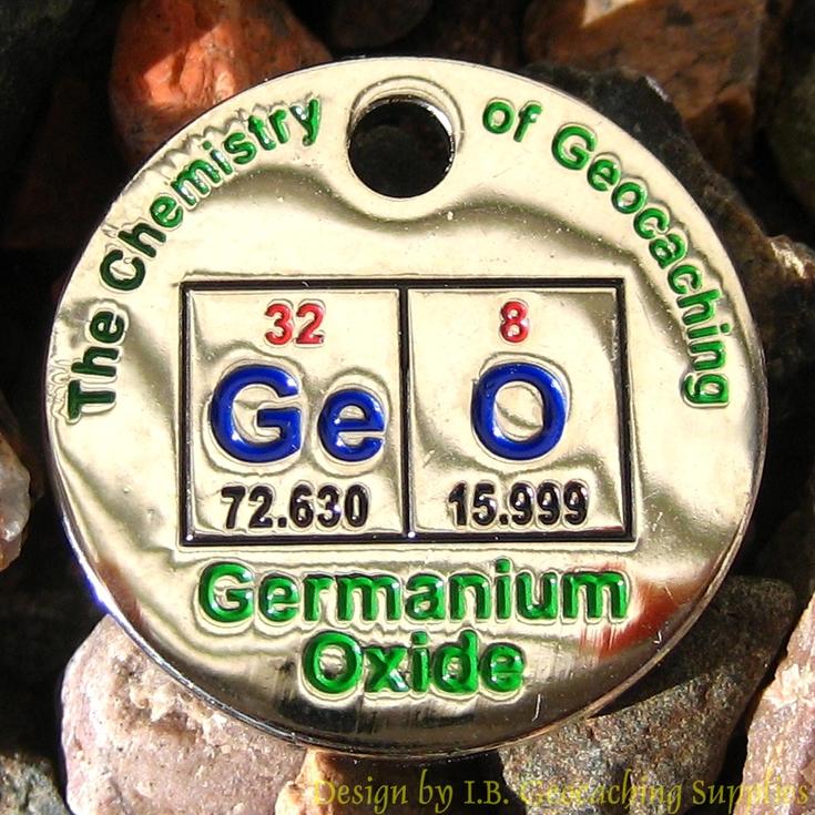PathTags - GeO - The Chemistry of Geocaching PathTag (Nickel Version ...