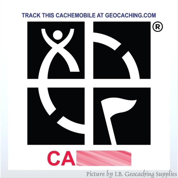Trackable Window Clings - Geocaching Logo Trackable Window Cling (New ...